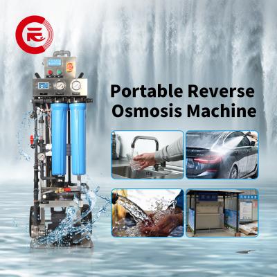 China Car Reverse Osmosis Machine AC220V 50Hz RO Water Treatment Machine for sale