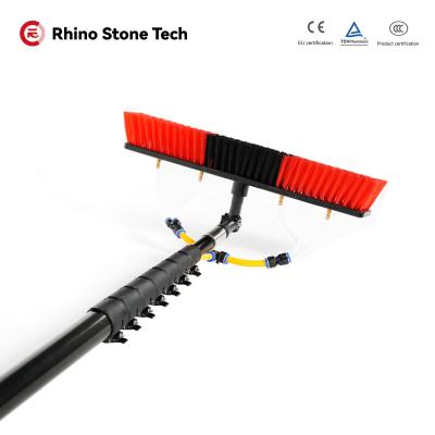 China Rooftop Solar  40 Ft Window Cleaning Pole Ground Based Water Pole Window Cleaning for sale