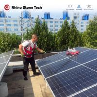 China Plug In Double Disc Solar Panel Rotating Brush Double Disc Solar Pv Module Cleaning 3.6M for sale