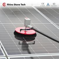 China Nylon Brush 340mm Rooftop Solar Panel Cleaning Solar Panel Washing Service 24V for sale