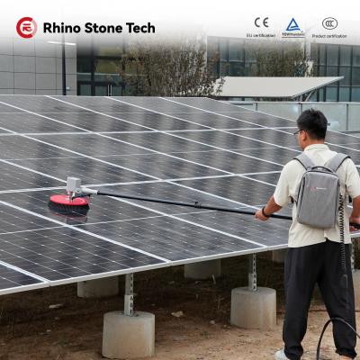 China 4H ~ 6H Charging Solar Washing System Smooth Customization Solar Panels Cleaned for sale