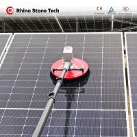China 300W Solar Pv Maintenance Single Disc Solar Panel Cleaning Brushes 7.5 Meters for sale