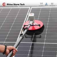 China Adjustable Solar Rooftop Cleaning Brush Carbon Fiber IP65 Solar System Cleaning Machine for sale