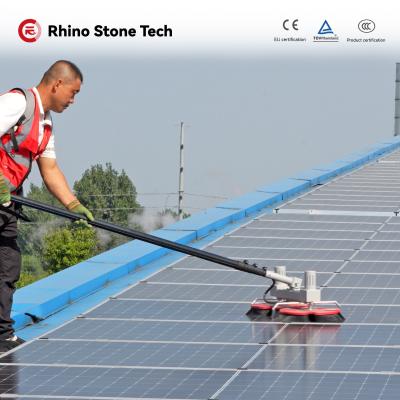 China Farm Dust Pv Panel Cleaning  Aluminum Alloy Washing Solar Panels On Roof 3.5h for sale