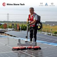 China Cord Powered Solar Panel Rotating Brush 5.4m 7.5m  Residential Solar Panel Cleaning for sale