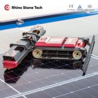 China Maintenance Solution PV Array Photovoltaic Protection Crawler Device Teleoperated Tracked Solar Panel Cleaning Robot for sale