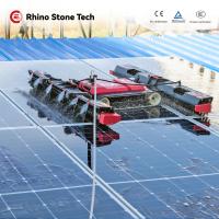 China Distance-Operated Robot Cleaning Crawler Solar Panel Dust Buster Solution PV Prevention Cleaner for sale