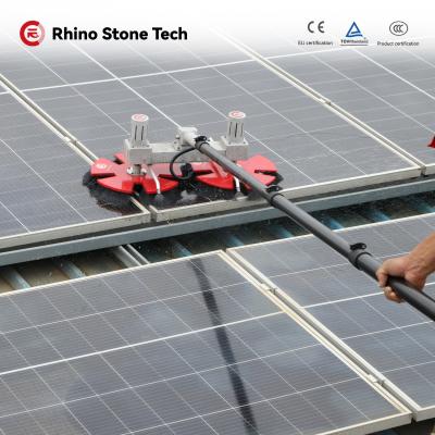 China Labor-Saving Spin Scrubber Solar Cleaning System PV Power Panels Maintentain Tools for sale