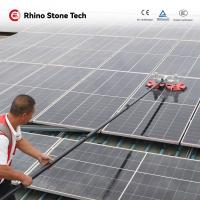 China Multi-Angle Applicable Double Headed Disc Solar Panel Brush Commercial & Industrial Solar PV System Cleaning Tools for sale