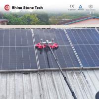 China Dual Disc Solar Panels Cleaning Brush Rooftop/Mountain/Farming /BIPV Systems PV Array Units Washing Toolings Kit for sale
