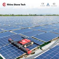 China Semi-Automatic Multifit Affordable Mains Supply Rolling Brush Solar Panel Cleaning Robot with Lithium Battery for sale