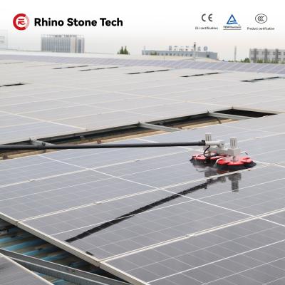 China Solar Panel Cleaning Equipment Washing Brushes Solar Panel Rotary Cleaning Brush for sale