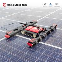 China Rotating Brushes Washing Solar Panel Cleaning Robot for industrial Commercial Solar Farm Power Plant Clean Machine for sale