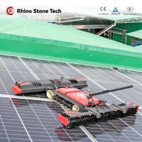 China High Quality Commercial Industrial Solar Farm Solar Panel Cleaning Solar Cleaning Robot with Battery Accessories for sale