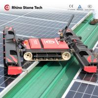 China Remote Controlled PV Module Cleaner Solar Cleaning Equipment Maintenance Robot for Power System Drit Washing Solution Machine for sale