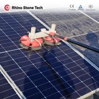 China Water Spray Mluti-Angle Washing Rotary Brush Solar Panel Pollutants Handle Energy Improve Method PV Board Refreshing Repairing Dust Remove Cleaner for sale