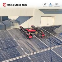 China Crawler Tracker Commercial and Industry Photovoltaic Cleaning Machine Portable Solar Panel Cleaning Robot for Solar Farm for sale