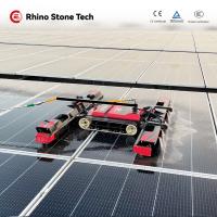 China Remote Control Photovoltaic Panel Cleaning Machine Solar Panel Cleaning Robot Equipment for Solar Farm for sale