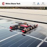 China Advanced Eco-Friendly Commercial and Industry Solar Panel Cleaning Robot Anti-Falling Sensor PV Solar Cleaning Machine for sale
