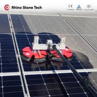 China Roof Cleaning Brush Double Head Electric Cleaning Brush Kits for Solar Panel Cleaning Brush for sale