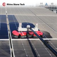 China Electric Cleaning Brush Solar Panel Cleaning Brush Spin Scrubber Robot Telescopic Pole Automatic Solar Panel Brush for sale