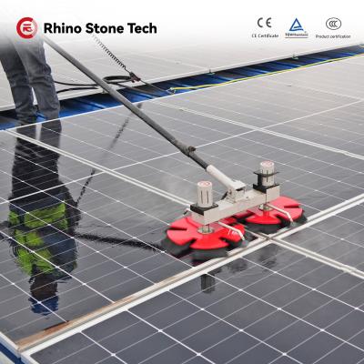 China Factory Direct Sale Industrial Grade Solar Panel Cleaning Rotary Brush Wet Washing Solar Panel Brush for sale