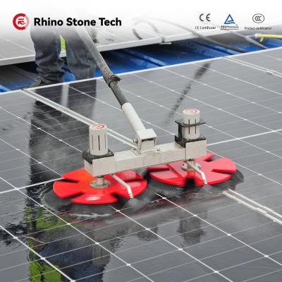China Solar Panel Cleaning Machine Kit with Brushless Motor for Dry and Wet Cleaning Solar Panel Cleaner Brush for sale