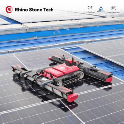 China Remote Control Intelligent Anti-fall Solar Panel Cleaning Robot for Cleaning Photovoltaic for sale