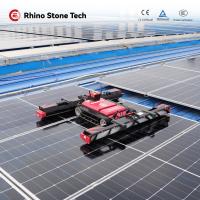 China Best Price High Efficiency Remote Control Solar Panel Cleaning Robot New Energy Machine for Dust Snow Rain Removal for sale