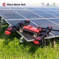 China Robot Solar Panel Cleaning Device Automatic Intelligent PV Cleaning Machine for Commercial and Residential Use for sale