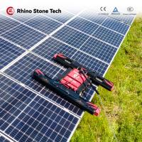 China Solar Panel Cleaning Robot Machine Equipment for High Quality Supplier Solar Photovoltaic Cleaner for sale