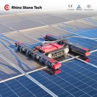 China Solar Panel Cleaning Brush Automatic Solar Panel Cleaning Machine Equipment Remote Remote Control PV Cleaning Robot for sale