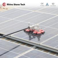 China Solar Panel Cleaning Machine Double-Disc Rotating Brush for Washing Photovoltaic Cleaning Drone for sale