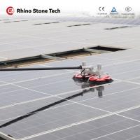 China Factory Direct Solar Cleaning Equipment Electric Photovoltaic Panel Cleaning Brush Double Head Solar Panel Cleaning Brush with Telescopic Rod for sale