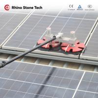 China Solar Panel Rotating Brush with Dual Motor Balanced System and Anti Static Bristles for Rapid and Scratch Free Cleaning for sale