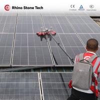 China Solar Panel Rotating Brush Designed to Quickly Eliminate Obstinate Dust and Dirt Without Causing Damage to Glass Panels for sale