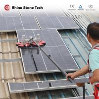 China Photovoltaic Cleaning Brush with Carbon Fiber Telescopic Rod Dual Brushless Motor and Five-Lobe Brush Head for Solar Panel Cleaning for sale