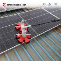 China Double Head Electric Solar Panel Cleaning Brush with Carbon Fiber Telescopic Rod 360 RPM Brushless Motor and 690mm Cleaning Width for sale
