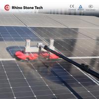 China Bird Droppings Solar Panel Cleaning Tools Handheld Cleaning Machine Water Feed Brush for sale