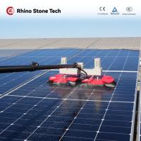 China House Electric Power Dual Head Solar Panel Cleaning Brush Photovoltaic Brush with Water-Passing Telescopic Rod for sale
