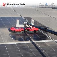 China Factory Direct Solar Cleaning Equipment Electric Photovoltaic Panel Cleaning Brush Double Head Solar Panel Cleaning Brush with Telescopic Rod for sale