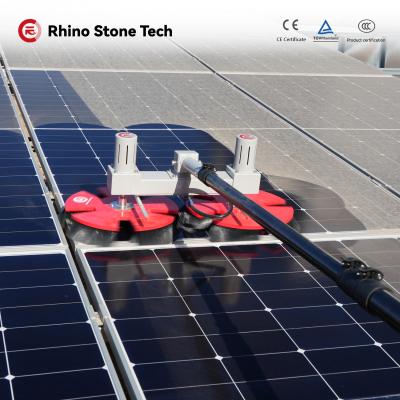 China Professional Solar Cleaning Equipment Electric Photovoltaic Panel Cleaning Rotating Brush for sale