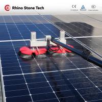 China Bird Droppings Solar Panel Cleaning Tools Handheld Cleaning Machine Water Feed Brush for sale