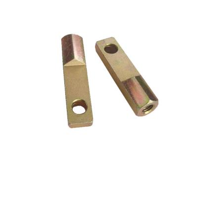 China Plain Stainless Steel Rod End 1/4-28 Thread 1/4 Inch Bore Carbon Steel for sale