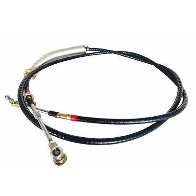 China Rudder PTO Mechanical Push Pull Throttle Cable Control Cable Assembly 10mm for sale
