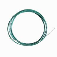 China Mechanical Push Pull Cable HDPE Liner Hydraulic Throttle Control System 5mm Core for sale