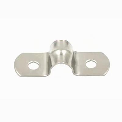 China U Shaped Pipe Clamps for Petrochemical Pipeline Cable End Fittings 1 2 Inch for sale