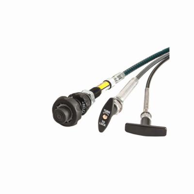 China PVC PE Mechanical Control Cable Assembly for PTO Systems | Custom Push Pull Cable with Various Length Options for sale