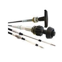 China PVC PE Mechanical Control Cable Assembly for PTO Systems | Custom Push Pull Cable with Various Length Options for sale