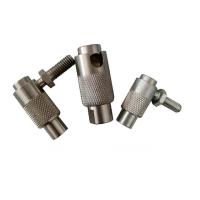 China Stainless Steel M8 Ball Joint Cable End Fittings with Knurled Finish for Industrial Equipment for sale